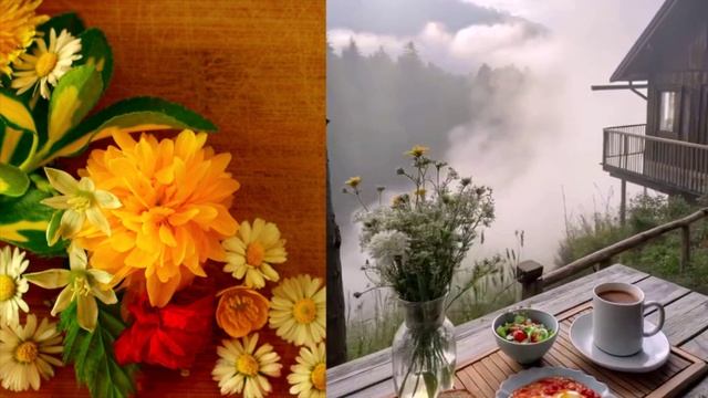 Завтрак в горах