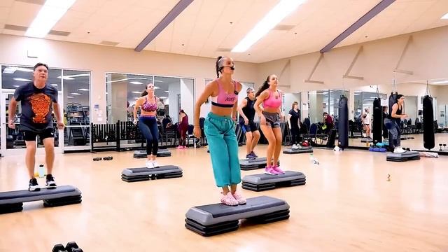 Juliette Wooten 60-MIN KILLER Step   Sculpt Workout   ABS _ Weight Loss, Fat Burn, Tone Muscle, Boos