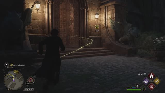 16 минут геймплея Hogwarts Legacy с DLSS 4.5. [4К]