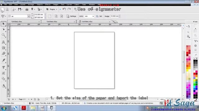 Руководство по эксплуатации листовых плоттеров Saga