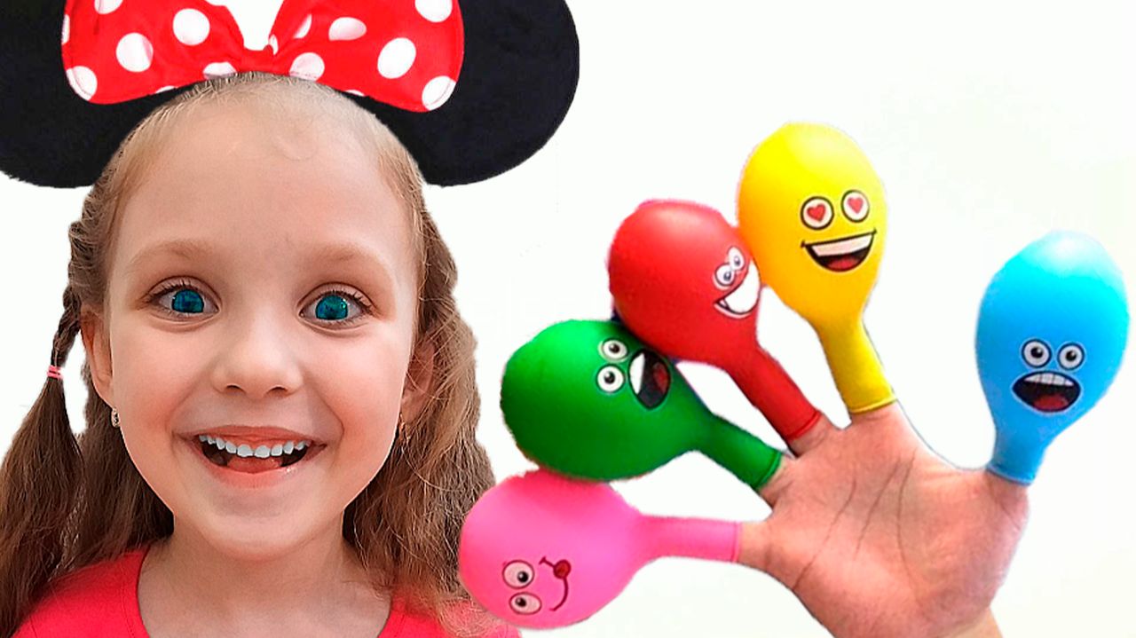 Детская песенка про цвета / Учим цвета с Лизой и папой / Большой сборник детских песенок для детей