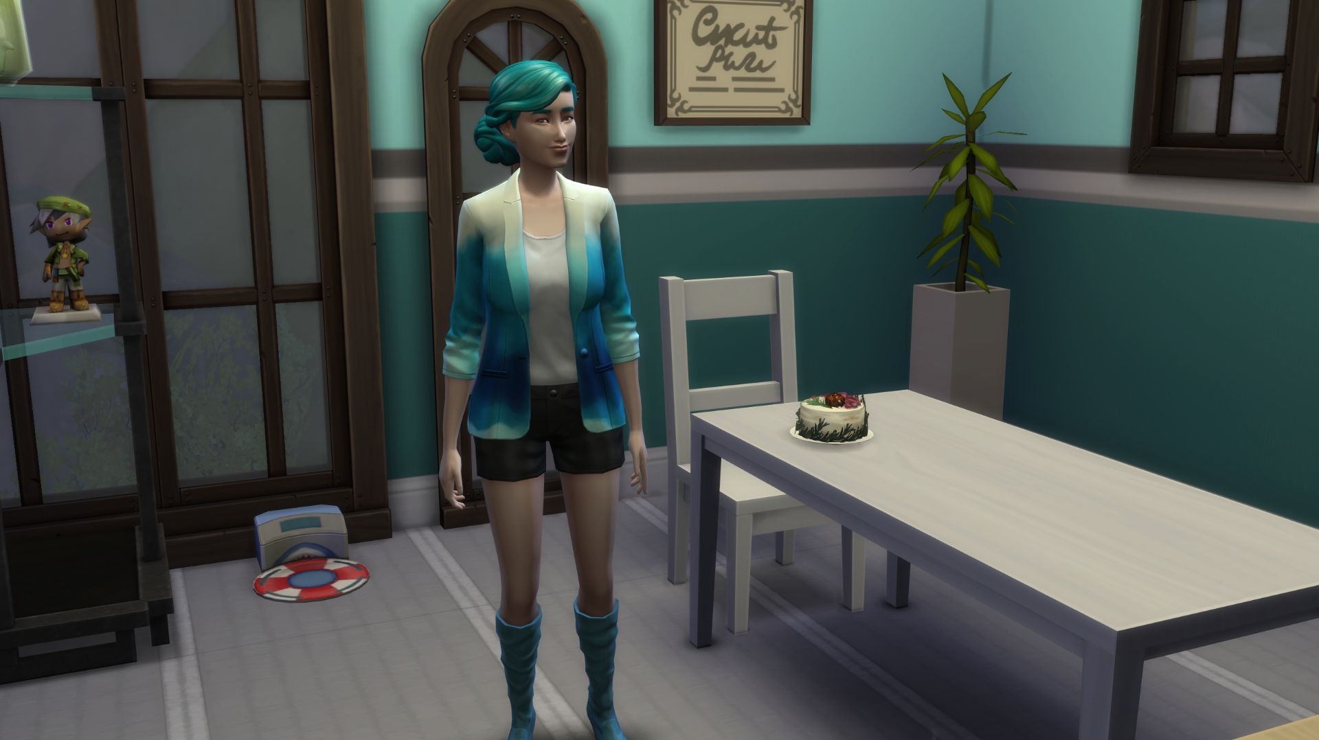 Not So Berry.  The Sims 4. Мятный №9 Празднуем День Рождения Минти. Прокачали Ракетостроений!