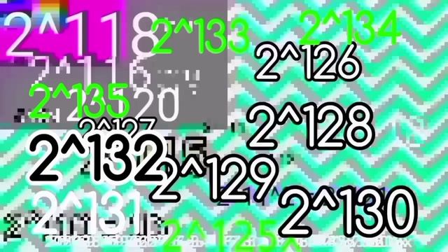 Майнкрафт взрыв скорость 2^1000 часть 17 2^131-2^138