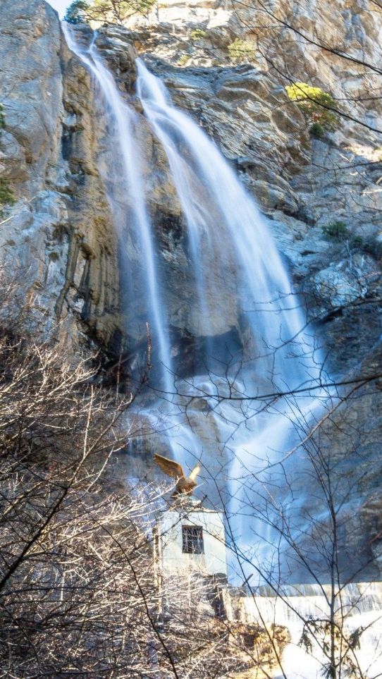 Крым. Ялта. Водопад Учан-СУ