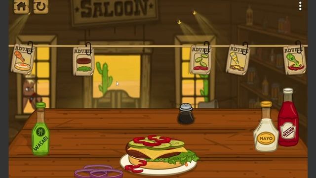 Безумный Бургер 3 Дикий Запад Mad Burger 3 Wild West #3