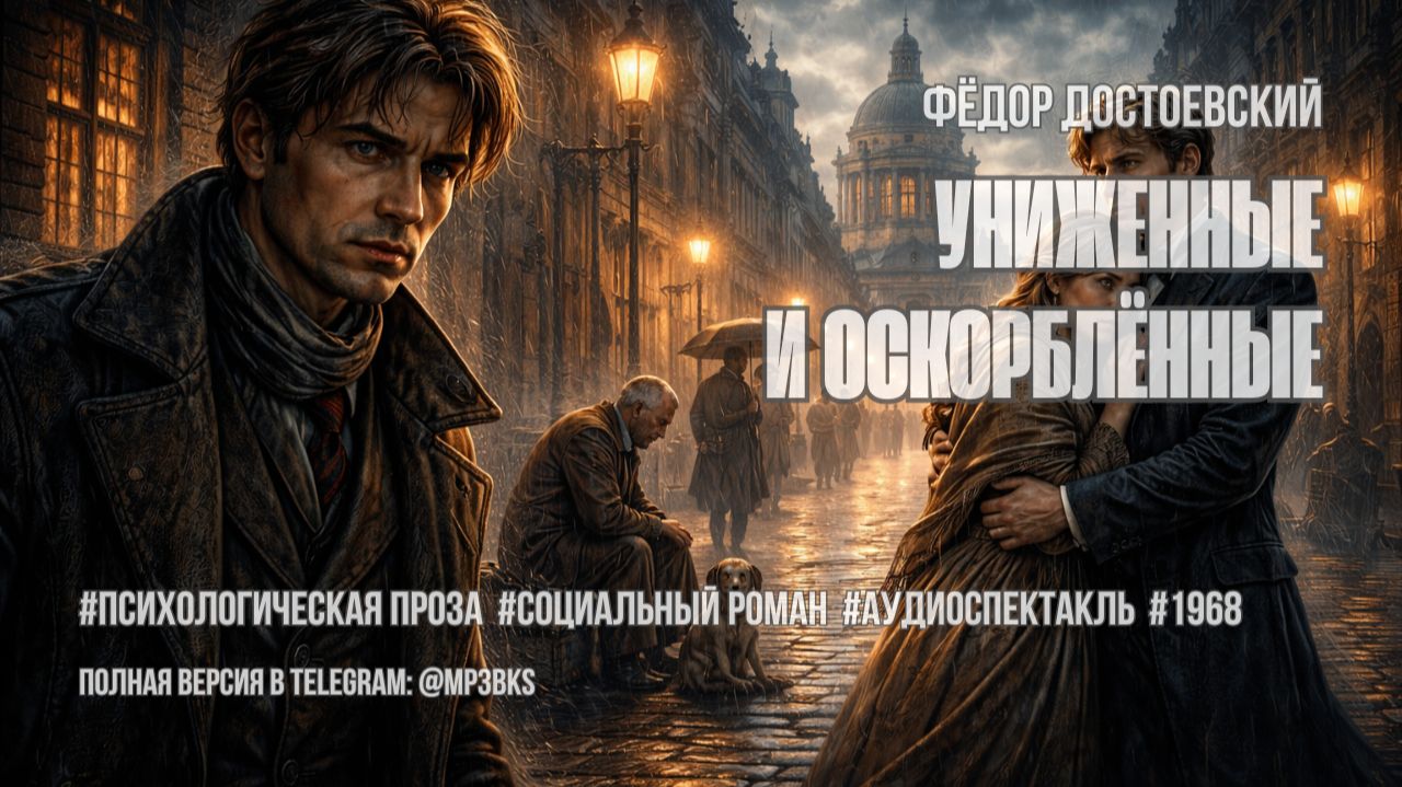 Аудиоспектакль. Фёдор Достоевский — «Униженные и оскорблённые»