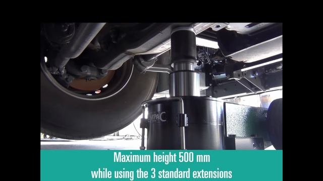 Телескопический домкрат Compac A4020-C