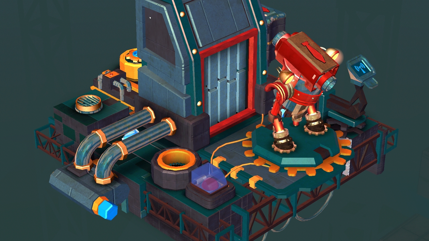 Tiny Robots Recharged | Бионический Выстрел | Прохождение