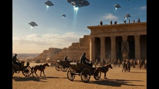 Вот кто построил Пирамиды в Египте. Фильм AI