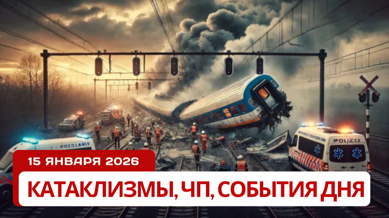 Новости Сегодня 15.01.2026 - Катаклизмы, ЧП, События дня | США Европа Индия Китай Россия