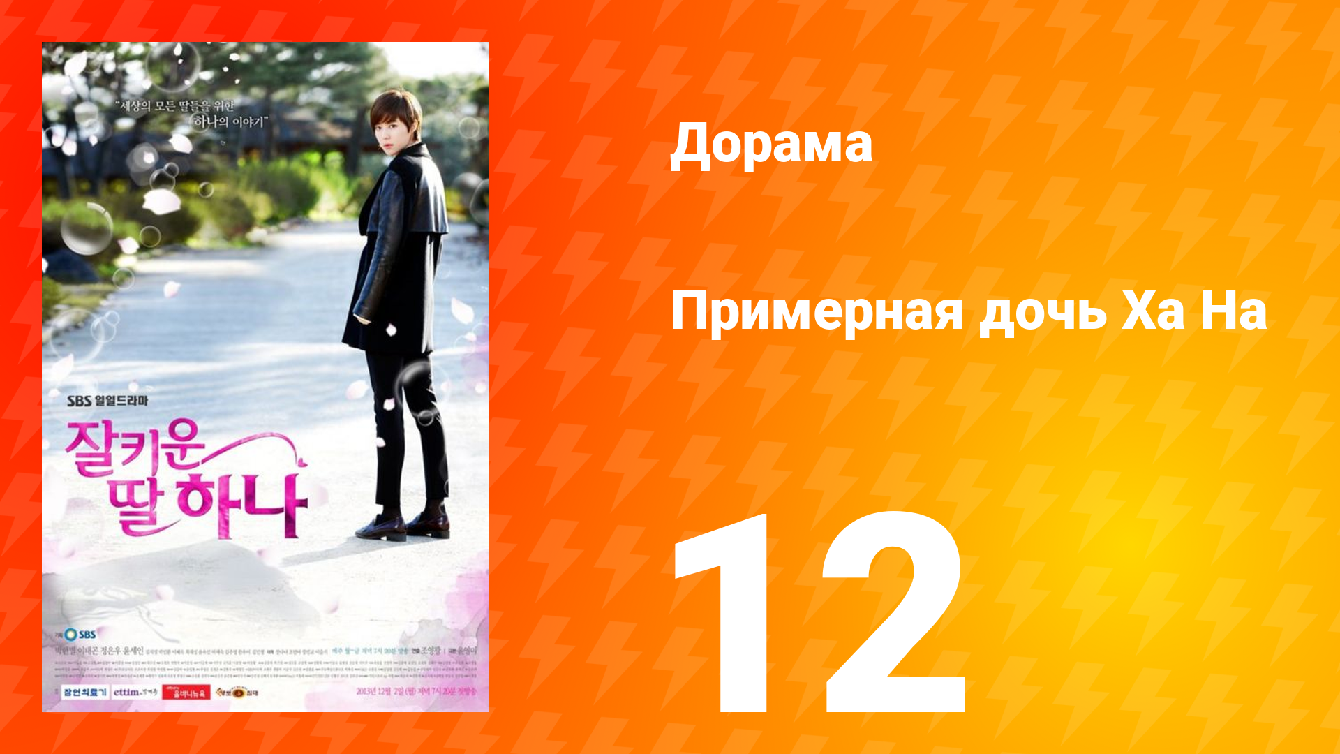 Примерная дочь Ха На 1 сезон 12 серия