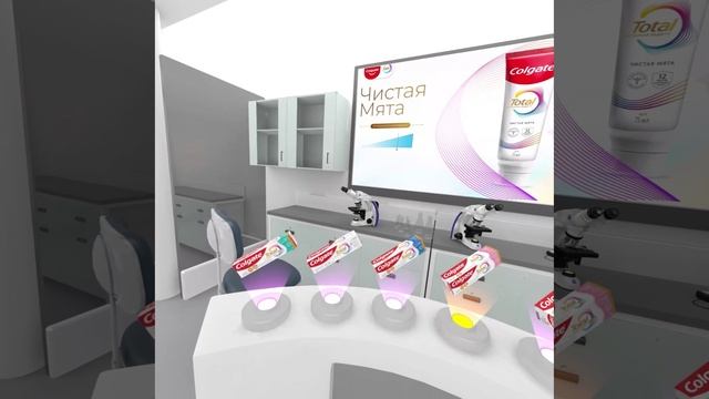 VR-приключение для зубной пасты