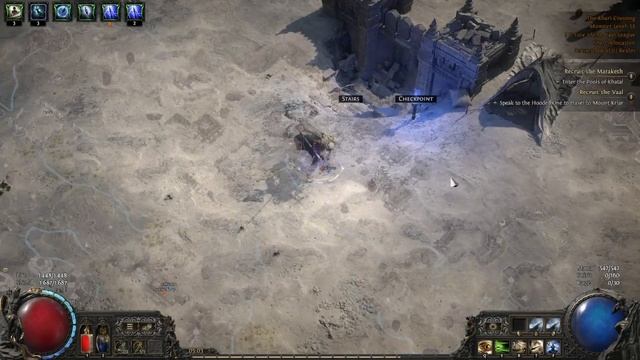 Path of Exile 2 Прохождение-кач казуала-новичка ХК часть 13