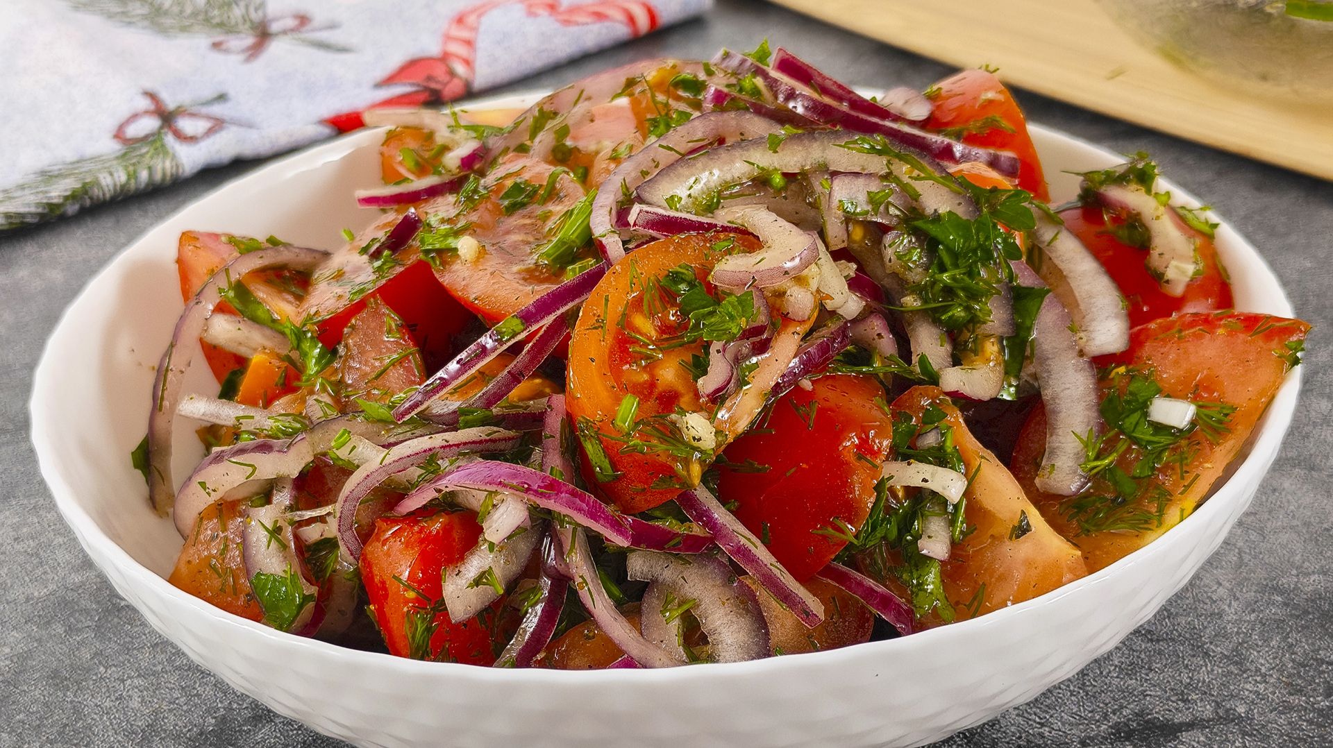 Ароматная закуска из помидоров. Еще один очень вкусный вариант