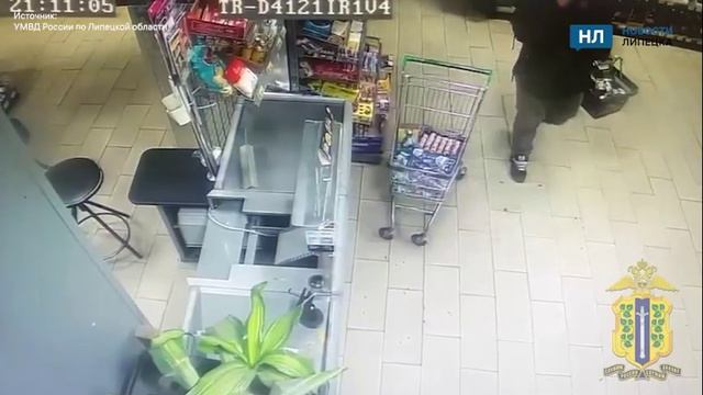 Безработный липчанин устроил «шопинг» без оплаты