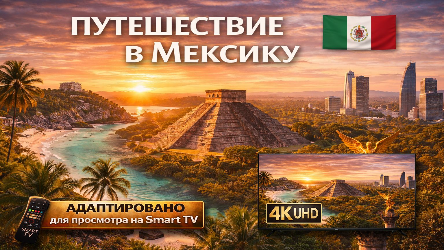 Мексика | Видео в 4К (UHD)