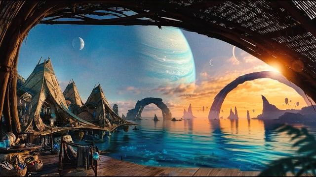 Тишина мира - Спокойная атмосфера и музыка из фильма Аватар огонь и пепел, фоновая музыка