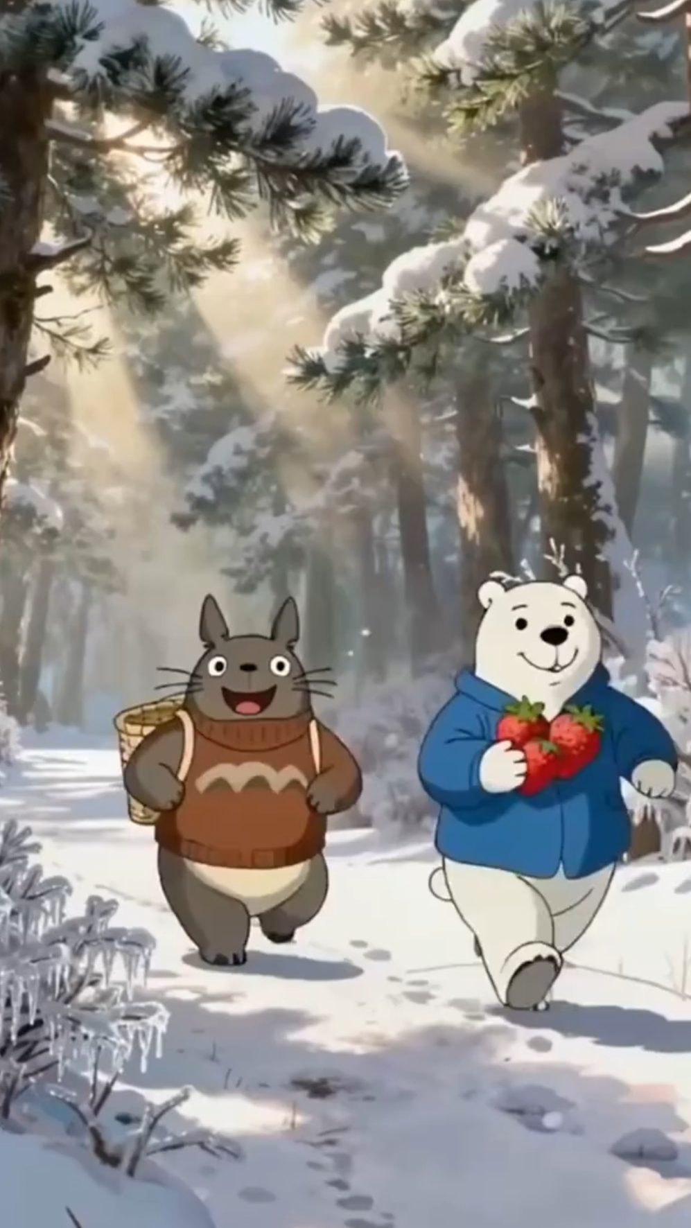 Сказочка про белого Мишку