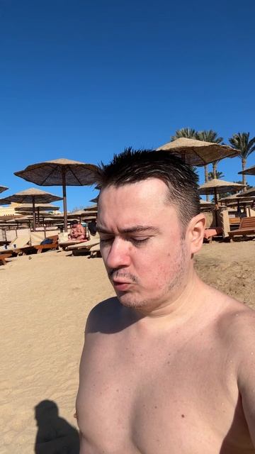 В Египте в январе купаться  можно и нужно!