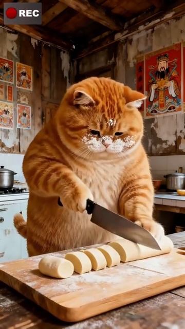 Семейная жизнь рыжих котиков