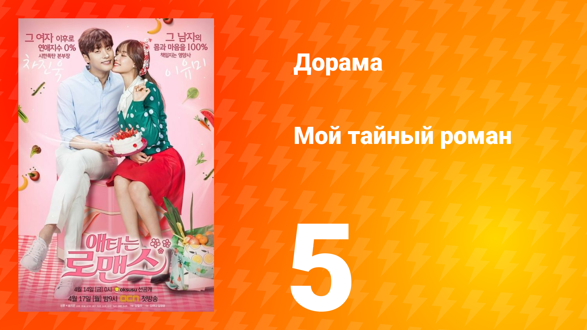 Мой тайный роман 1 сезон 5 серия