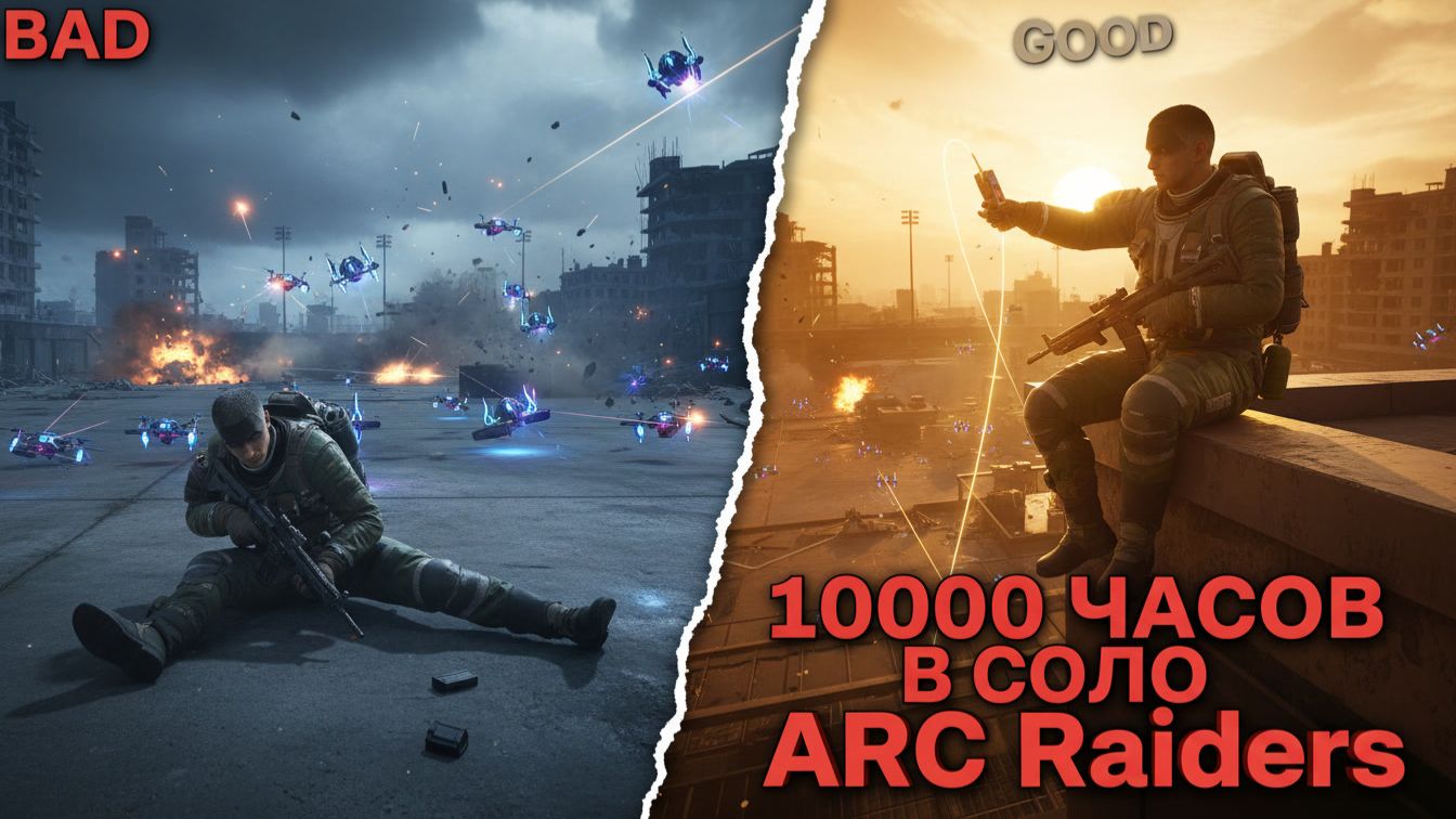 10000 часов в соло ARC Raiders: Ошибки, которые убьют тебя сразу. Топ забег в Арк рейдерс!