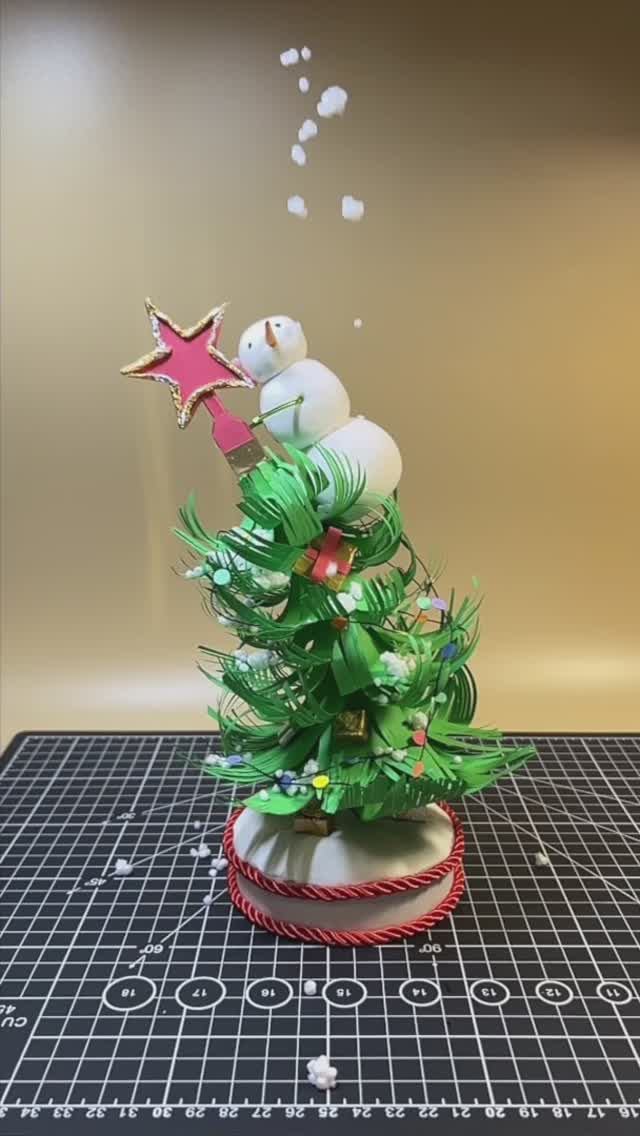 Самодельная новогодняя ёлка