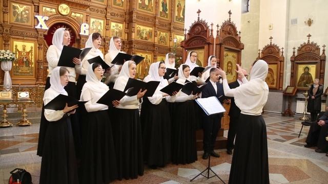 Благослови, Боже, нас на новый год. Хор певчих Свято-Елизаветинского храма.