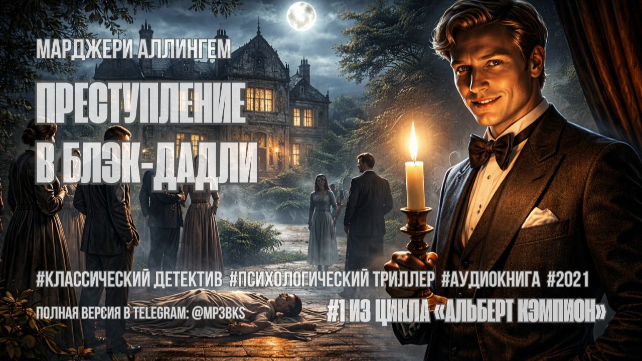 Аудиокнига. Марджери Аллингем — «Преступление в Блэк-Дадли»