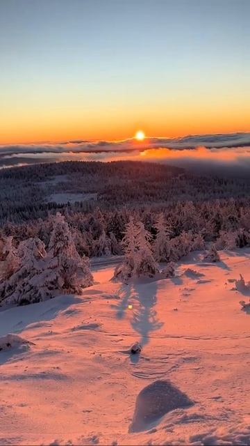 Зимний закат