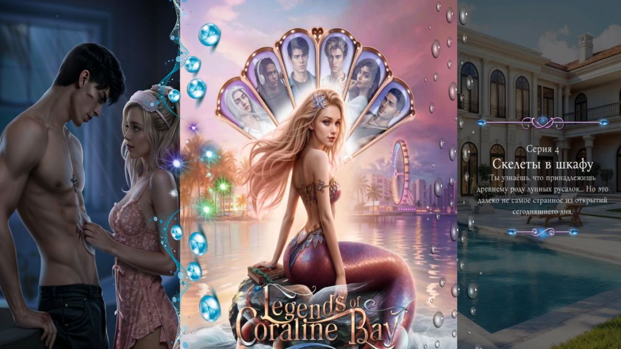 Истории Другого Мира / Легенды Коралин-Бэй / 1 Сезон / Глава 4 / Скелеты в шкафу / 💎