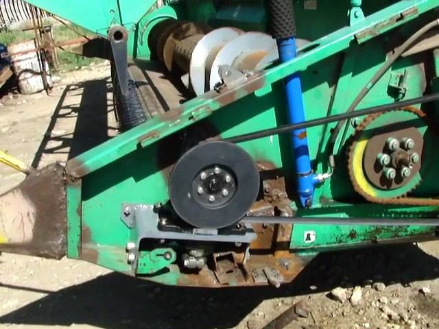 Жатка РСМ 081.27 комбайна ДОН1500Б переоборудованная на Шумахер.