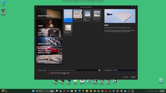 3 - Initial Settings in Unreal Engine 5.6