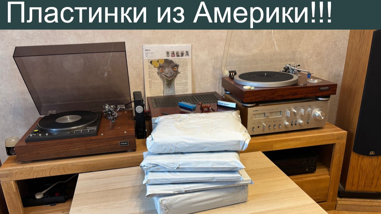 Распаковка винила из Америки!!! Джаз, классика и Джими Херндрикс ;)