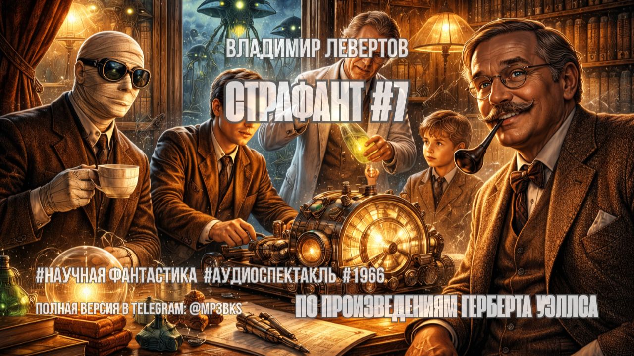 Аудиоспектакль. Владимир Левертов — «Страфант №7»