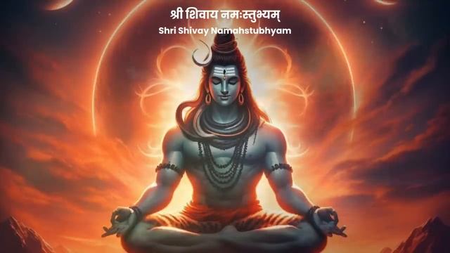 СИДДХА ШИВА мантра | SHREE SHIVAY NAMASTUBHYAM | Поет брамин PANDIT PRADIP MISHRA JI