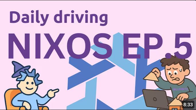 Home Manager belongs into home - Daily Driving NixOS | Episode 5