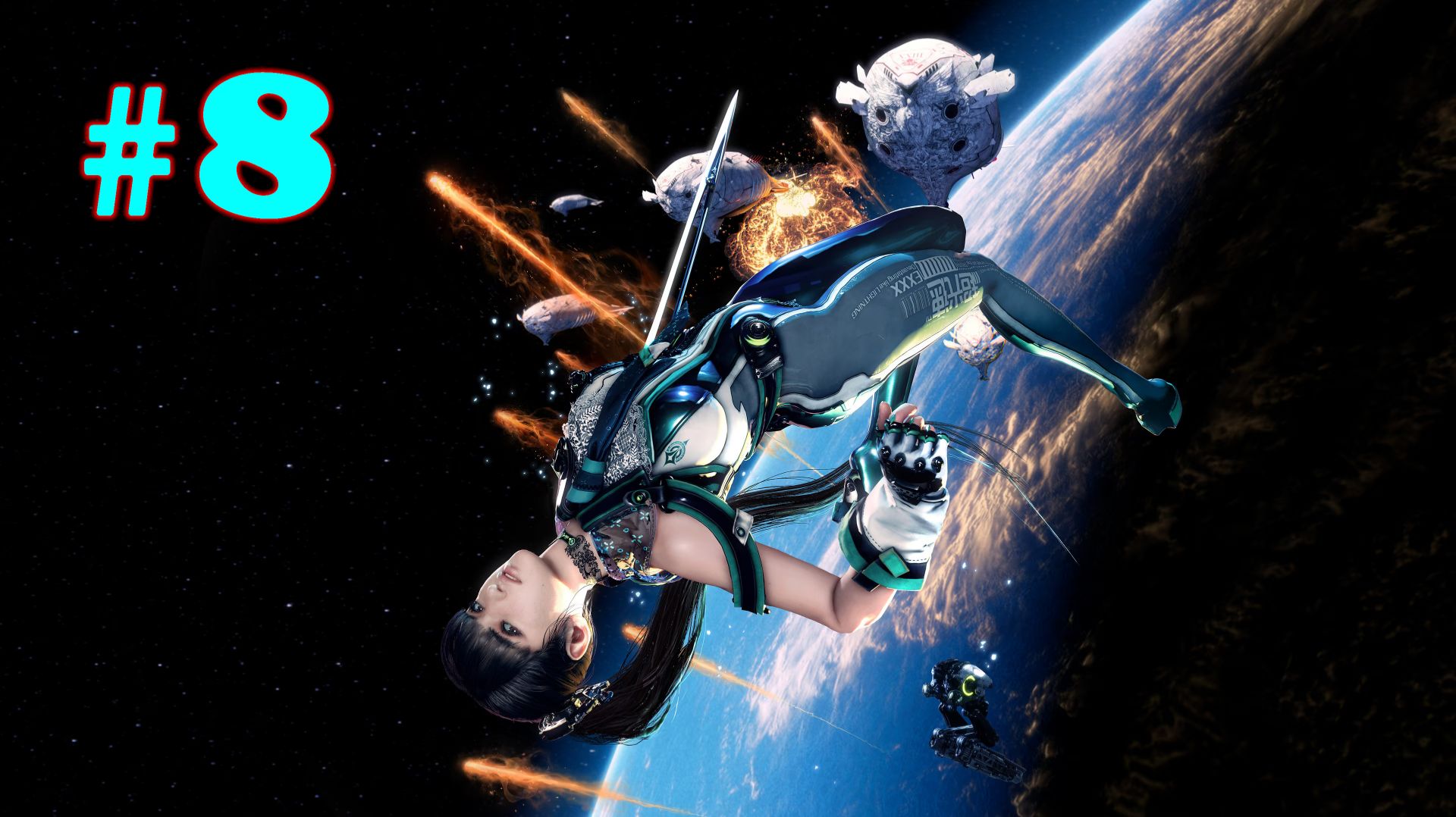 Stellar Blade ➤ прохождение №8 | Откачал Воду на Тихой улице | Босс Громила и Гигас Повторы |