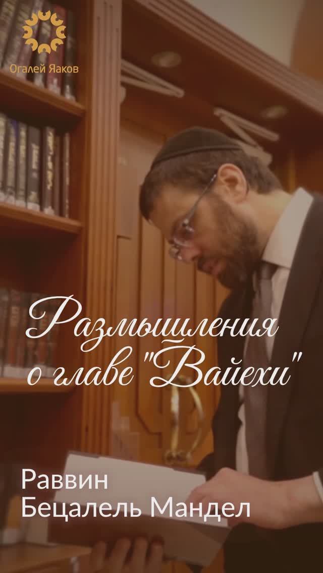 Краткие размышления, "Вайехи"