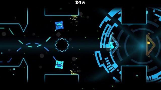 Geometry Dash Ледяной гаунтлед(3часть)