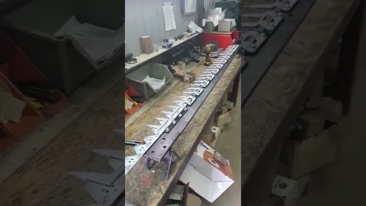 Сборка косилки КС-2.1 с системой среза Шумахер