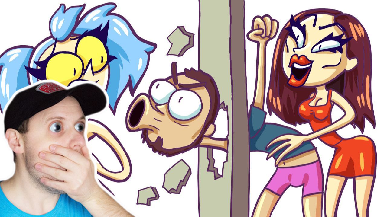 😱 УЖАСНЫЕ СОСЕДИ (Анимация)