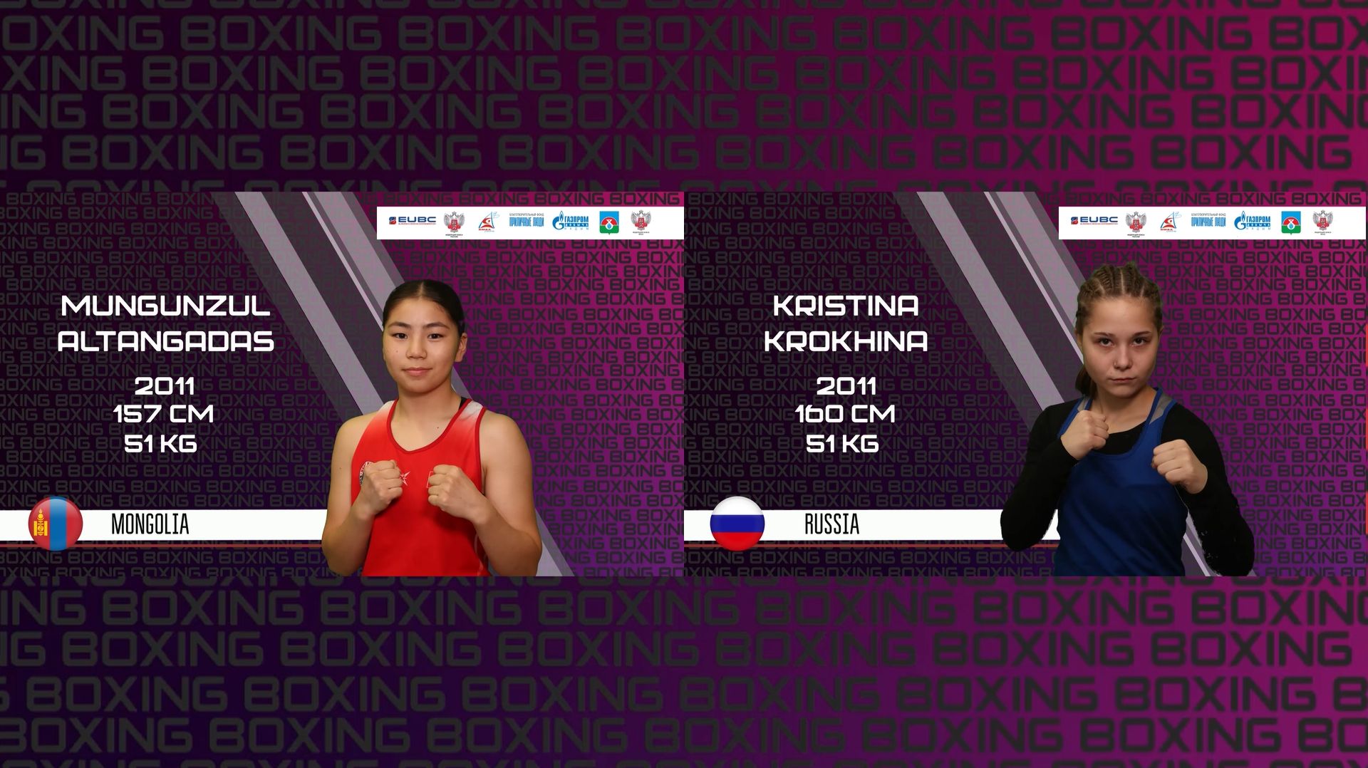 Preliminary fights. Kristina Krokhina vs  Mingunzul Altangadas