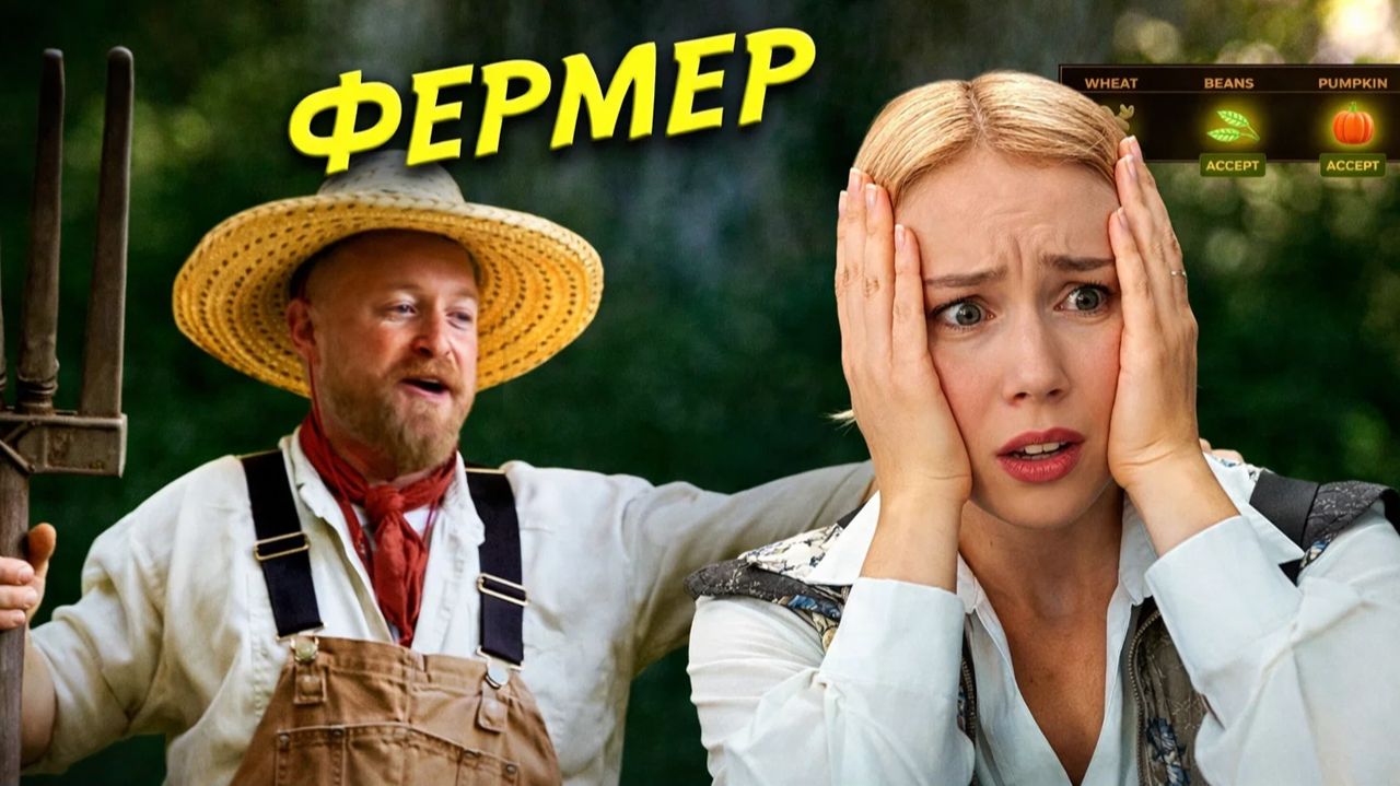 Реальность Фермерства в играх / Epic NPC Man на русском