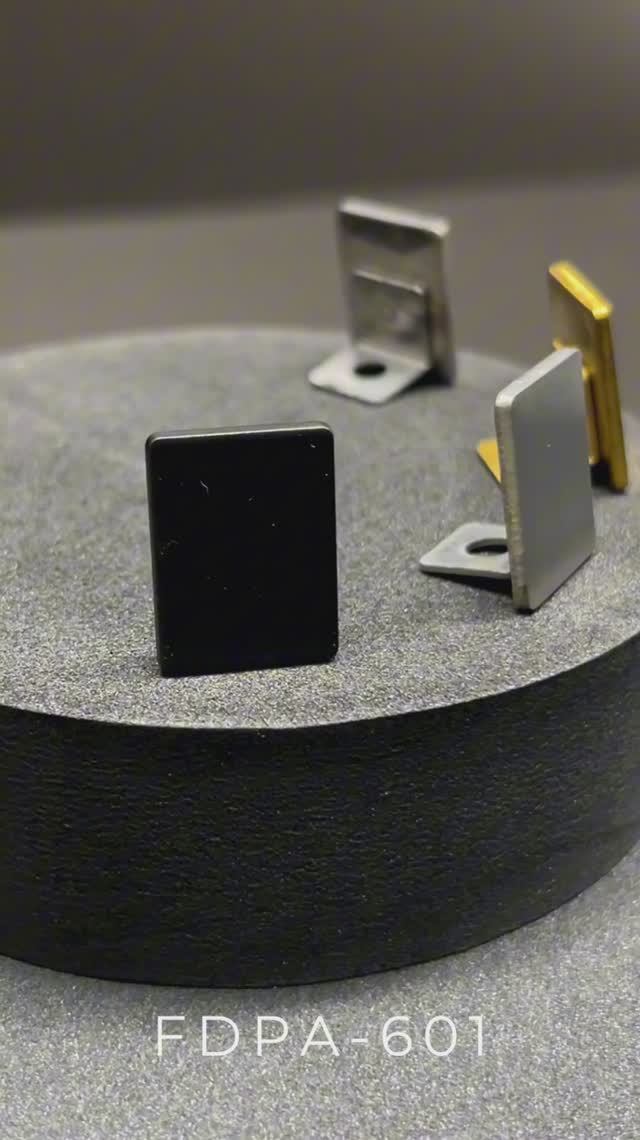 Торцевая заглушка для опорного профиля под стекло 10 мм. FDPA-601