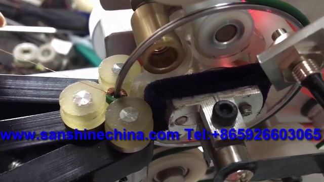 SS900B2-1.8 автомат обмотки мелких катушек 0.102мм 75 витков OD6.35 ID2.5 H2.25мм