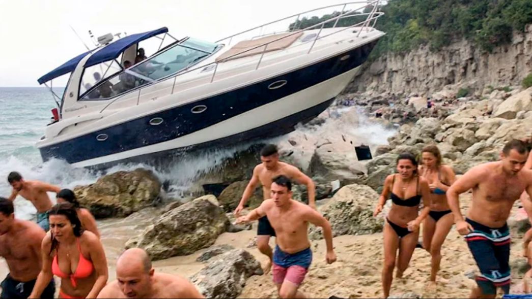 NEW! BRAIN TIME.  НЕВЕРОЯТНЫЕ ПРОИСШЕСТВИЯ С ЛОДКАМИ, СНЯТЫЕ НА КАМЕРУ