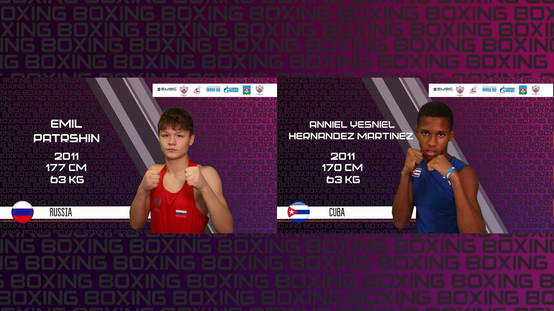 Preliminary fights. Emil Patrshin vs Anniel Ysniel Hernandez Martinez