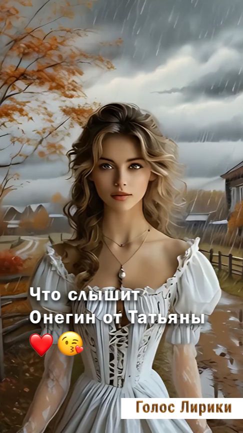 ❤️😘 Что слышит Онегин от Татьяны