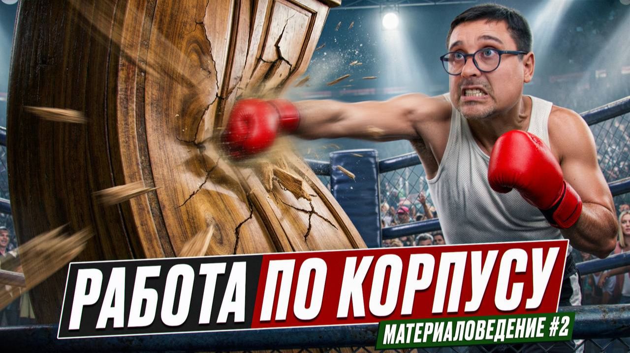 Материаловедение #2: Работа по корпусу // Про фанеру, МДФ, ЛДСП на корпус